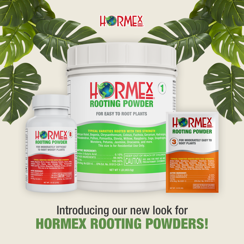 Hormex Unveils Modernized Labels for Its Beloved Rooting Powders | HORMEX