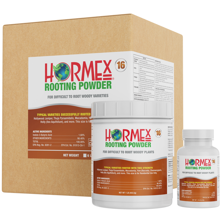 HORMEX Fast-Acting Rooting Powders & Liquid Root Stimulator for Plants